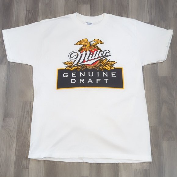 Miller Genuine Draft | Shirts | Vintage Miller Genuine Draft Mgd Beer ...
